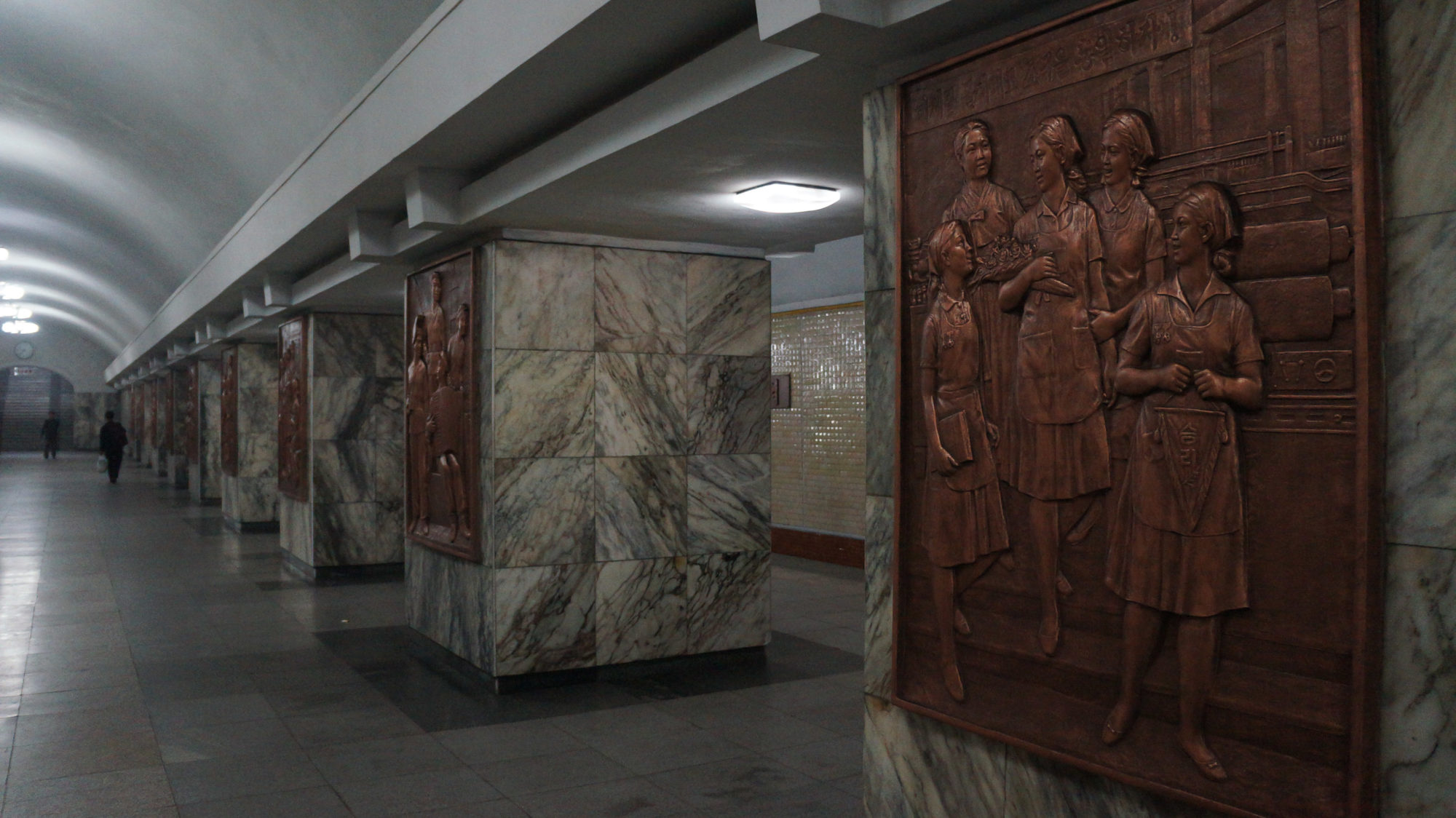 pyongyang-metro-reunification-station | Uri Tours